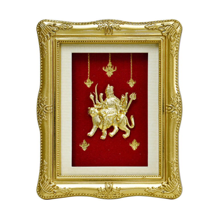 Durga Maa – Aarya24kt – Gold foil artwork gift items